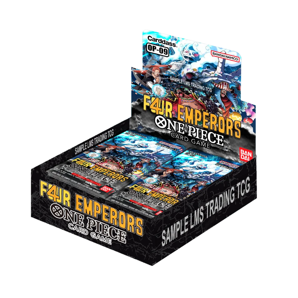 One Piece Card Game Four Emperors OP09 Booster Box / Display (24 Packs ...